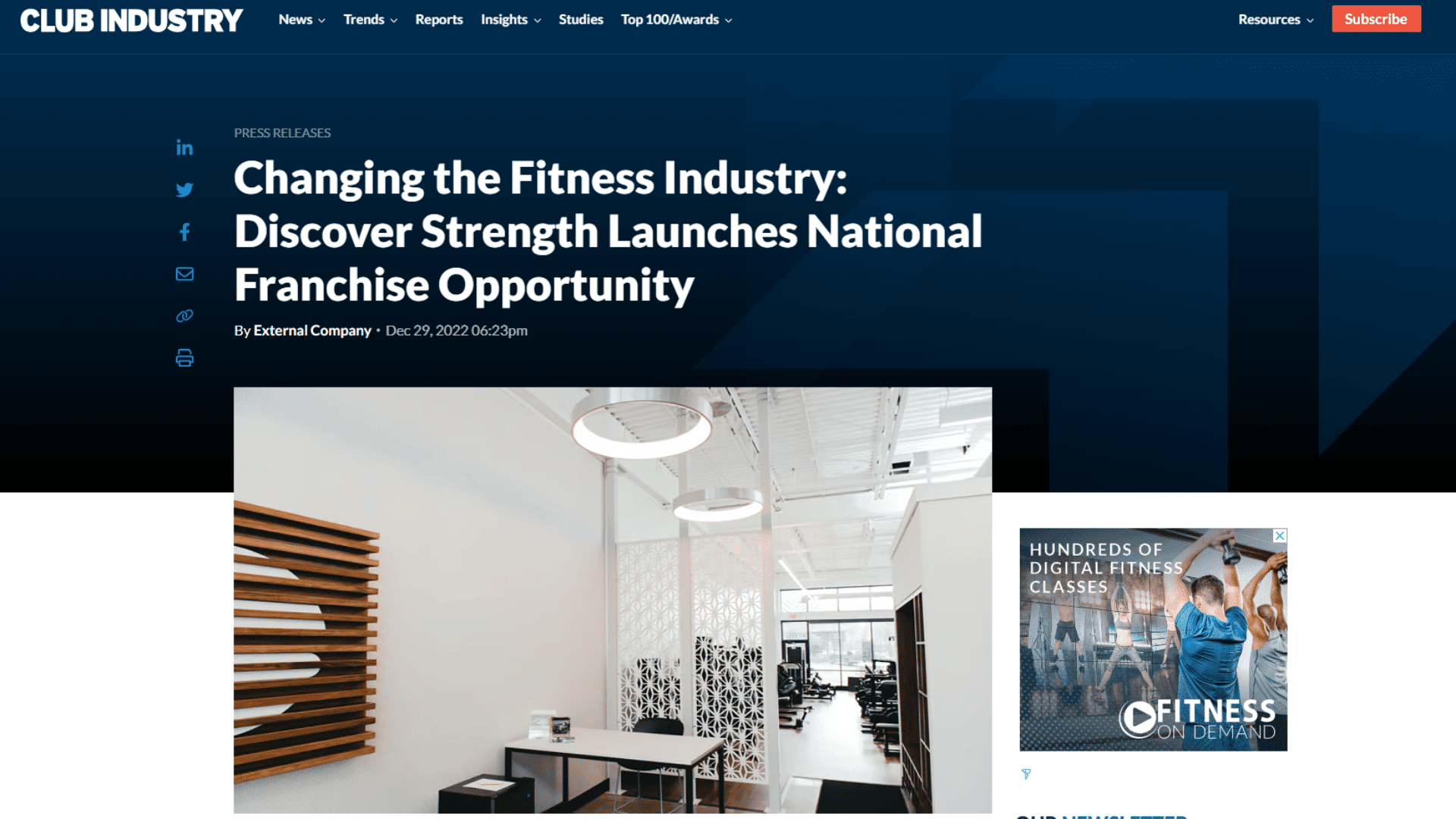 A New Chapter Begins: Discover Strength Unveils National Boutique ...